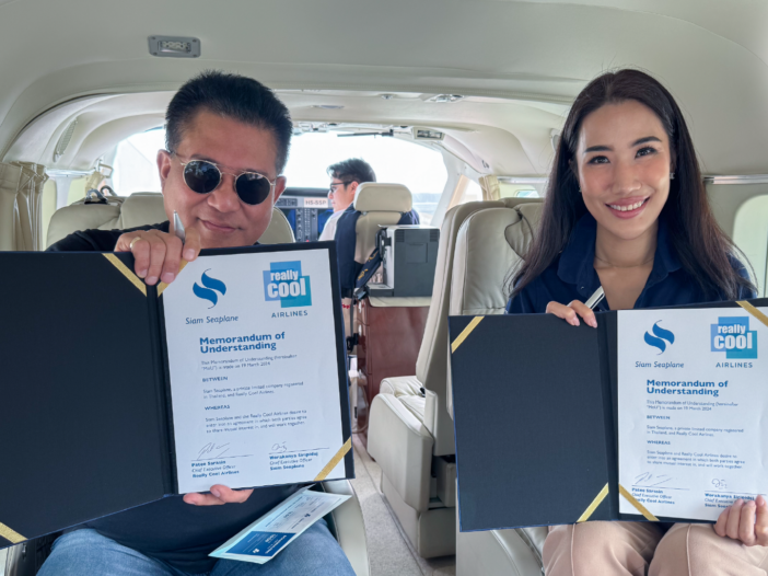 Really Cool Airlines & Siam Seaplane signed an MOU. - Really Cool Airlines